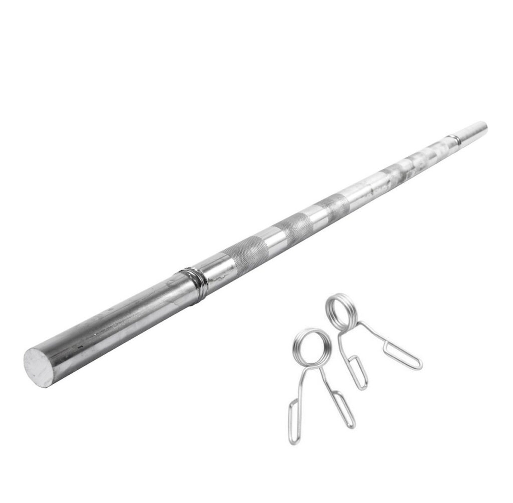 Barra cromada maciza 1.10 mt – Gymtonic