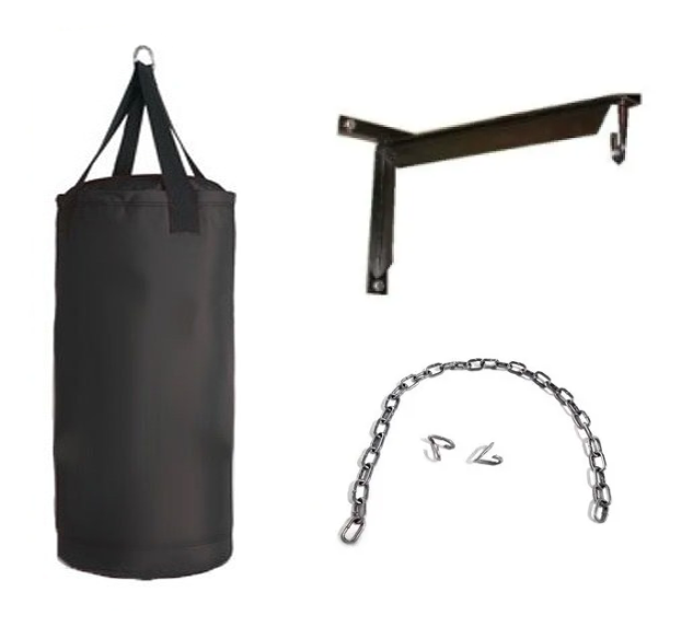Bolsa de box 1 mt con relleno + cadena + soporte – Gymtonic